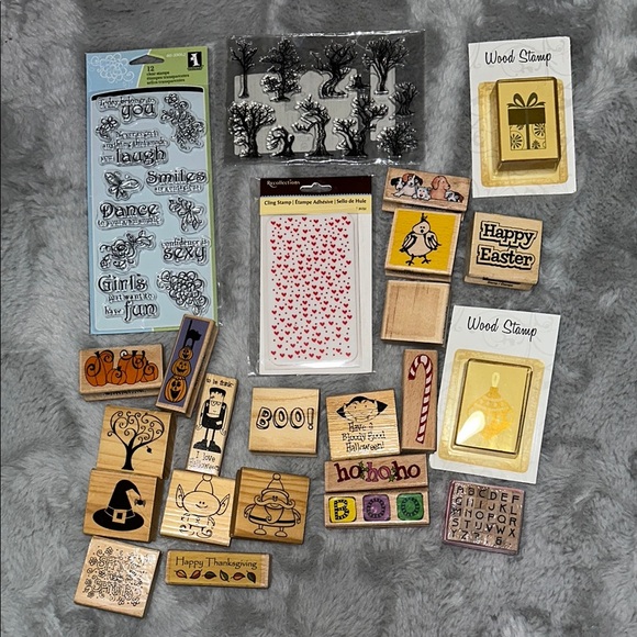 Design | Assorted Craft Stamps Set | Poshmark